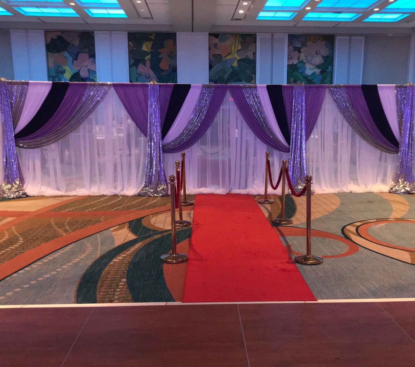 Premium Draping Backdrop – A Diamond In The Rough Events & Rentals